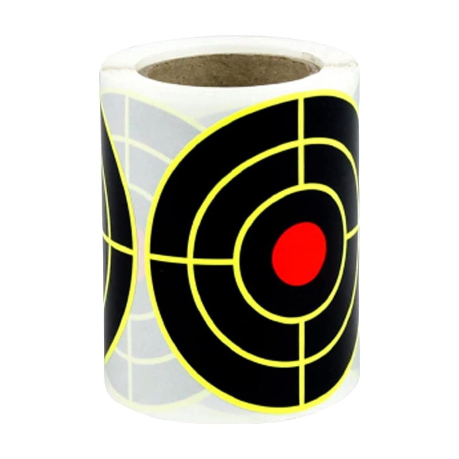 High-Visibility Adhesive Shooting Target Stickers, 1000 Roll, 3-Inch ...