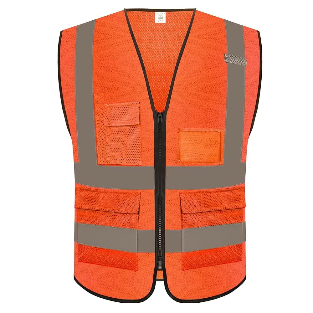 IXCE High visibility, breathable, adjustable, blue fluorescent warning ...