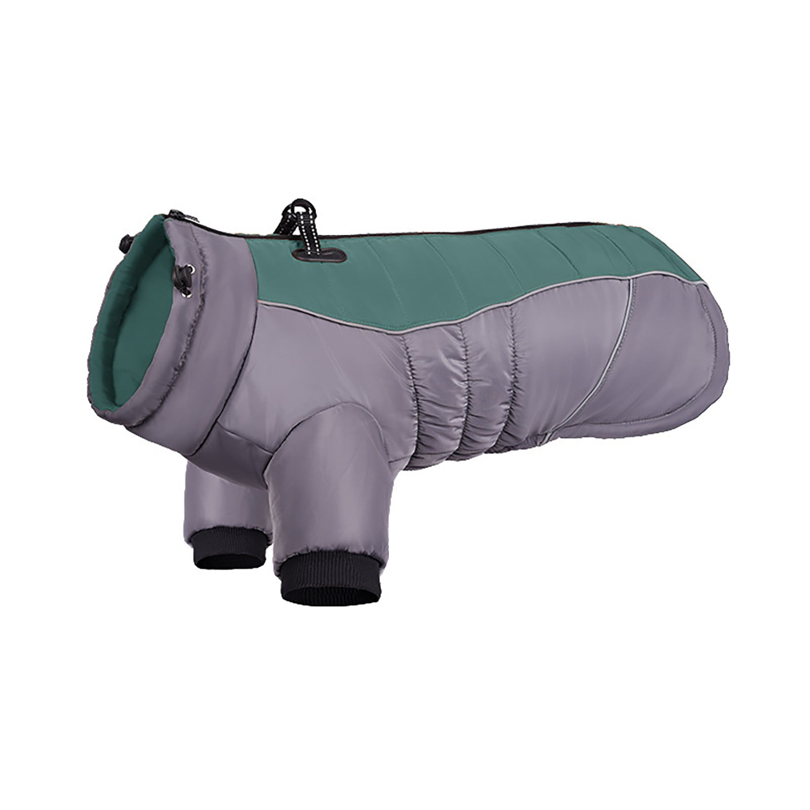High Visibility Insulated Winter Dog Coat for Large Breed and Warmth ...