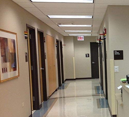 High Visibility Neon Medical Exam Room Flag System (8", 2 Flag ...