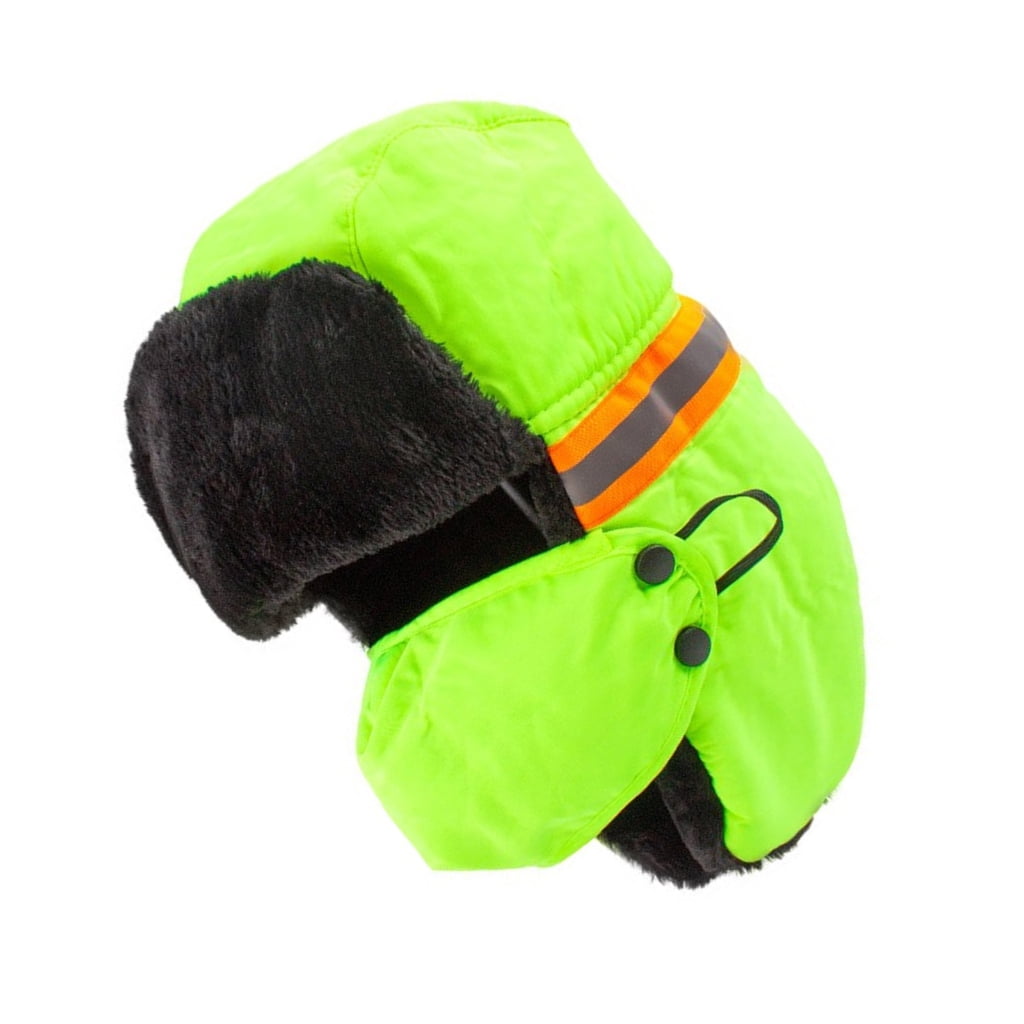 High Visibility Reflective Safety Caps with Ear Flap for Runners ...