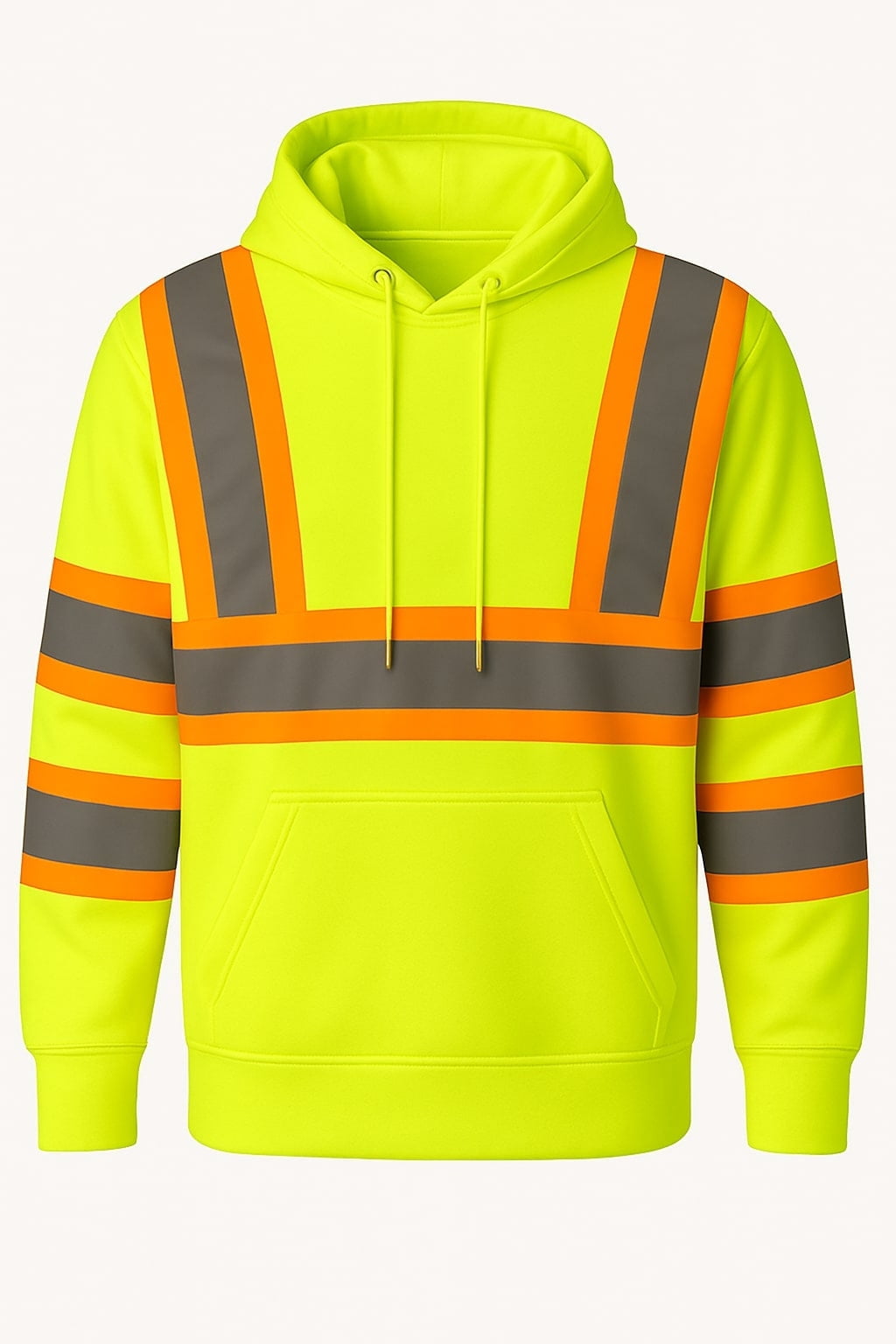 High Visibility Reflective Safety Fleece Sweatshirts Hoodie For Men ...