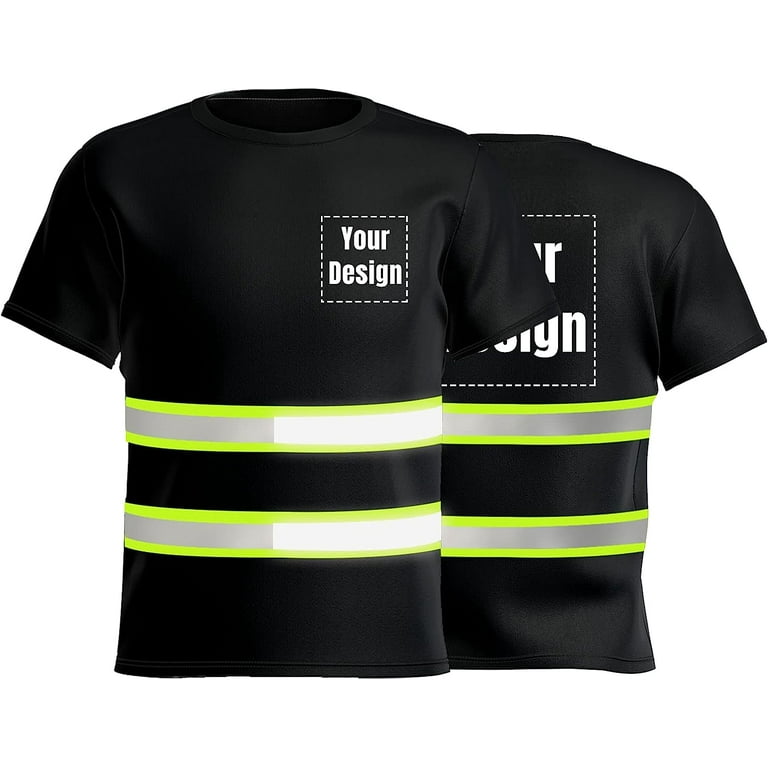 Reflective T Shirts Custom Custom Hi Vis T Shirts Customize Reflective