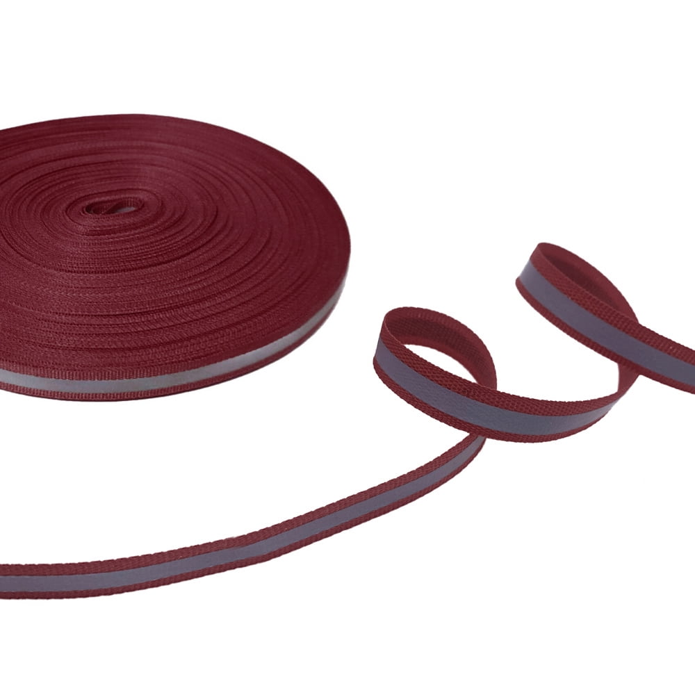 High Visibility Reflective Tape Strip Silver Sew on Safety Fabric ...
