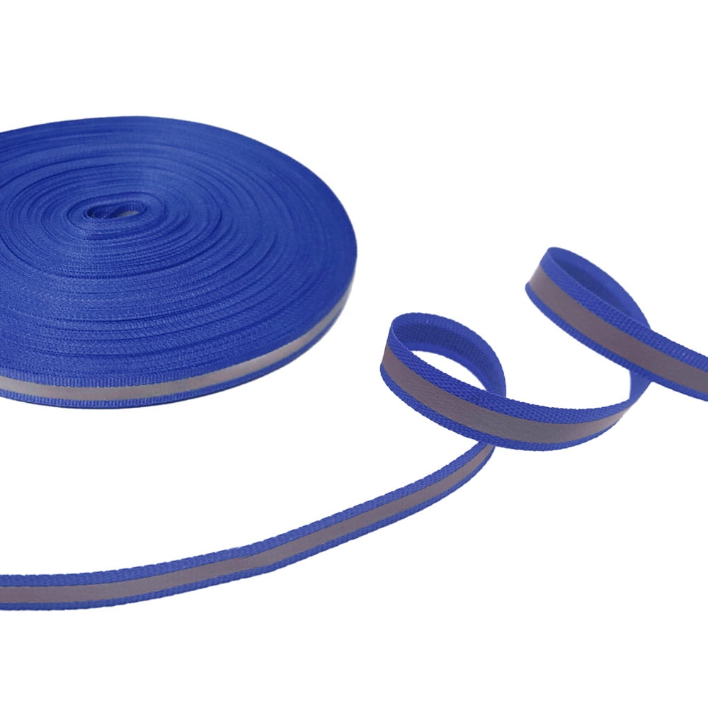 High Visibility Reflective Tape Strip Silver Sew on Safety Fabric ...