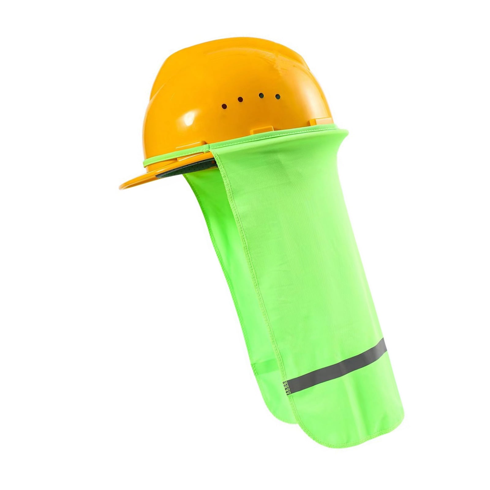 High Visibility Safety Hard Hat Sun Shade with Reflective Strips for ...