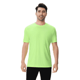 High Visibility Safety Short Sleeve T-Shirt, Hi Vis Crewneck Moisture ...