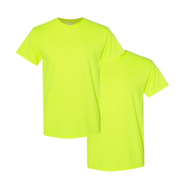 High Visibility Safety T-Shirts | Gildan Heavy Cotton Hi Vis T-Shirt ...