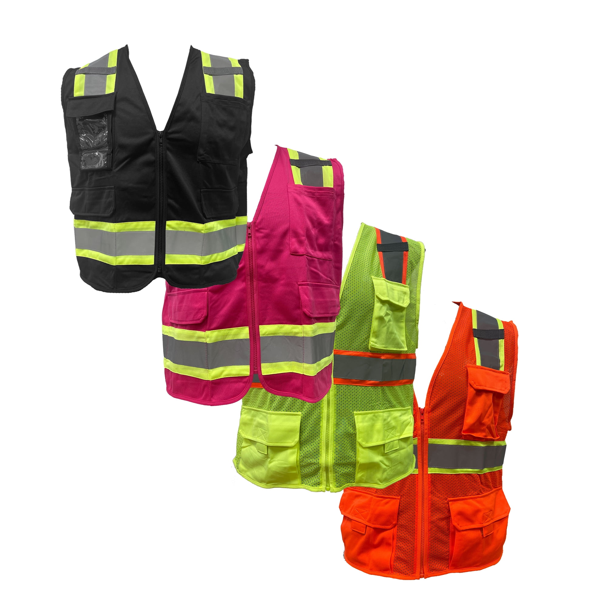 High Visibility Safety Vest - Ropa De Trabajo | Unisex Safety kit ...