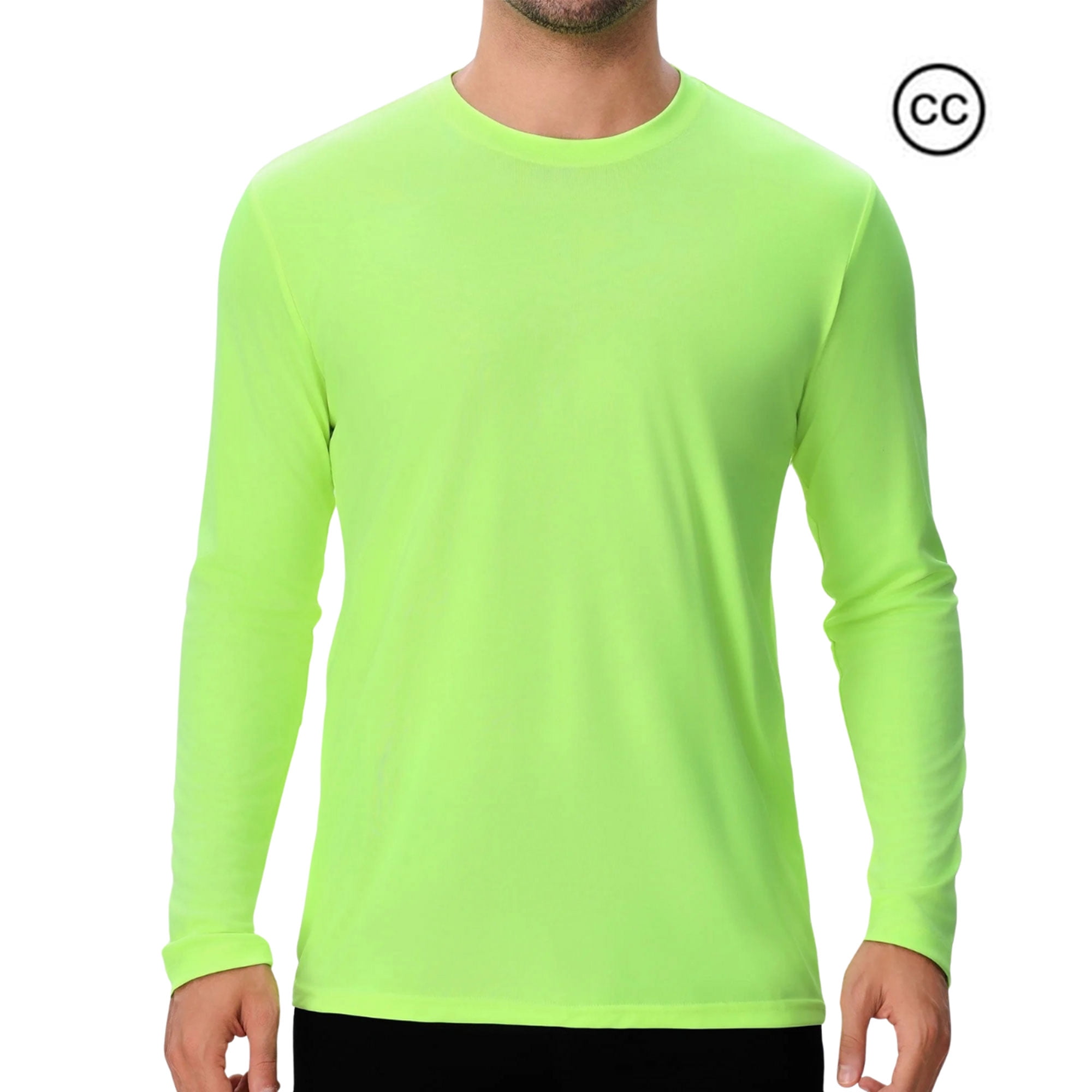 High Visibility Safety Work T-Shirt for Men Reflective Work Wear Shirts ...