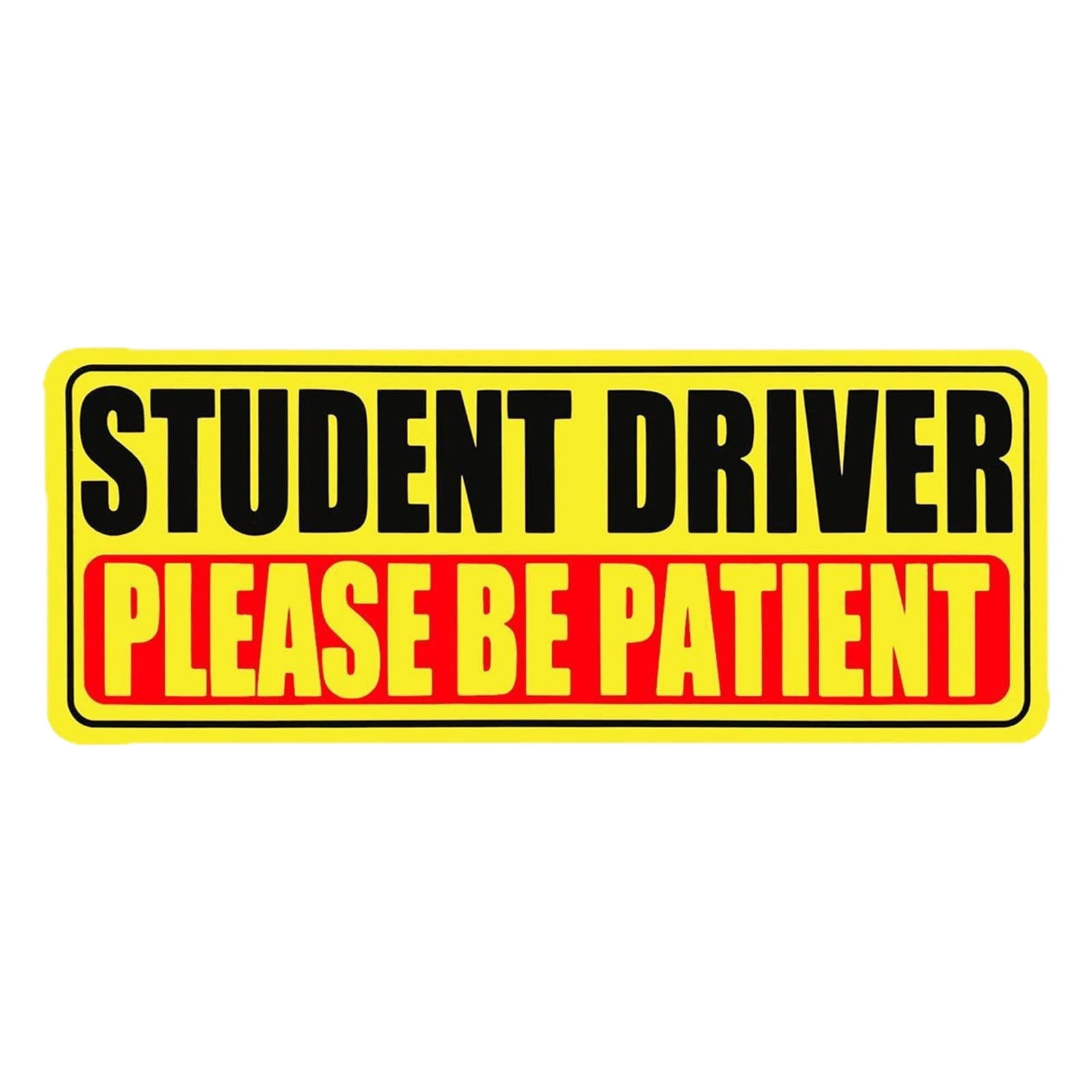 High Visibility Truck Car Stickers Sign Reflective Safety Warning ...