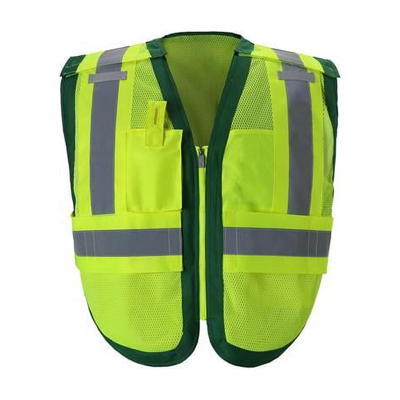 High-Viz Public Safety Vest, Green - Regular - Walmart.com