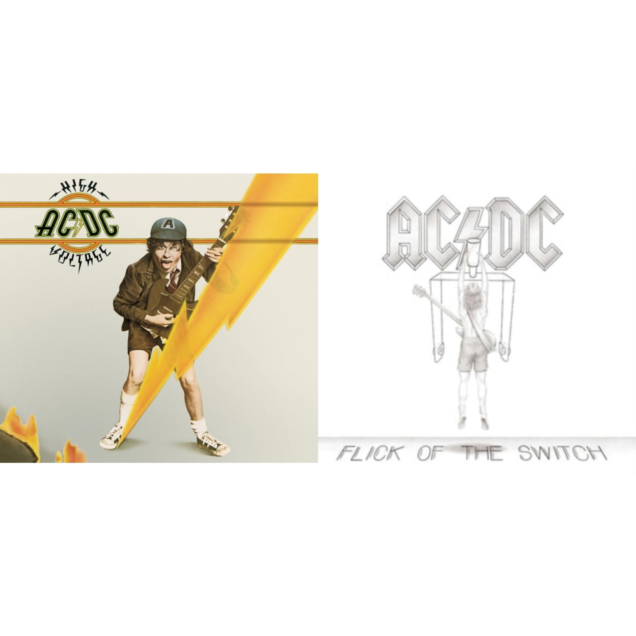 High Voltage & Flick Of The Switch [CD Bundle] - Walmart.com