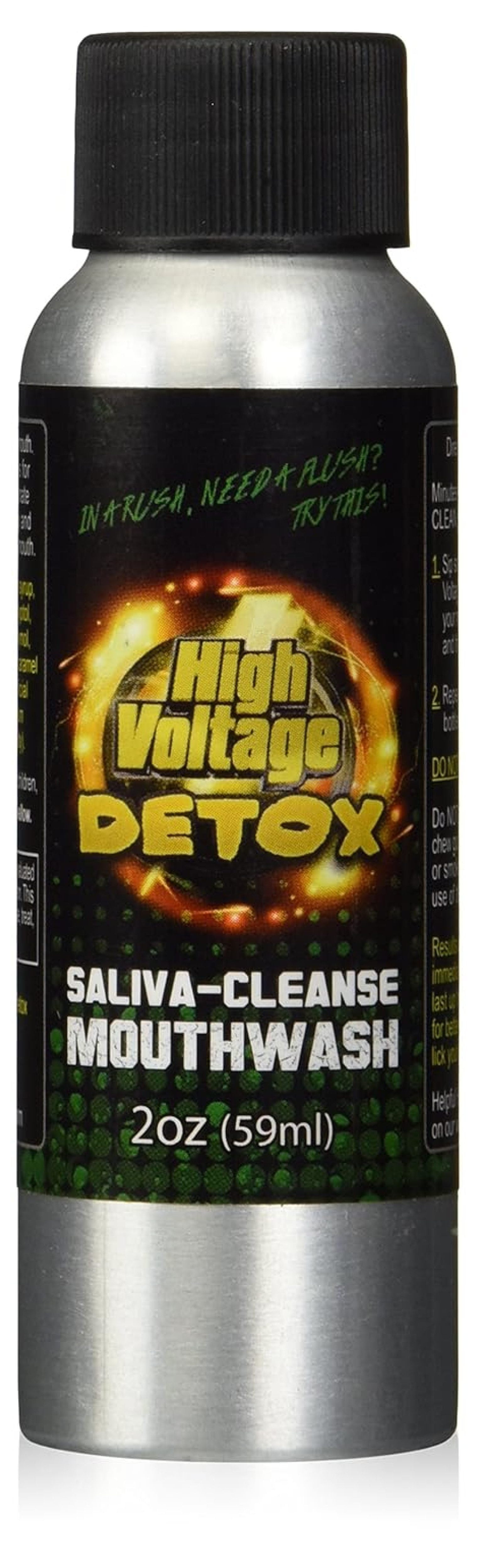 High Voltage Saliva Cleanse Detox Mouthwash - 2 oz. - Walmart.com