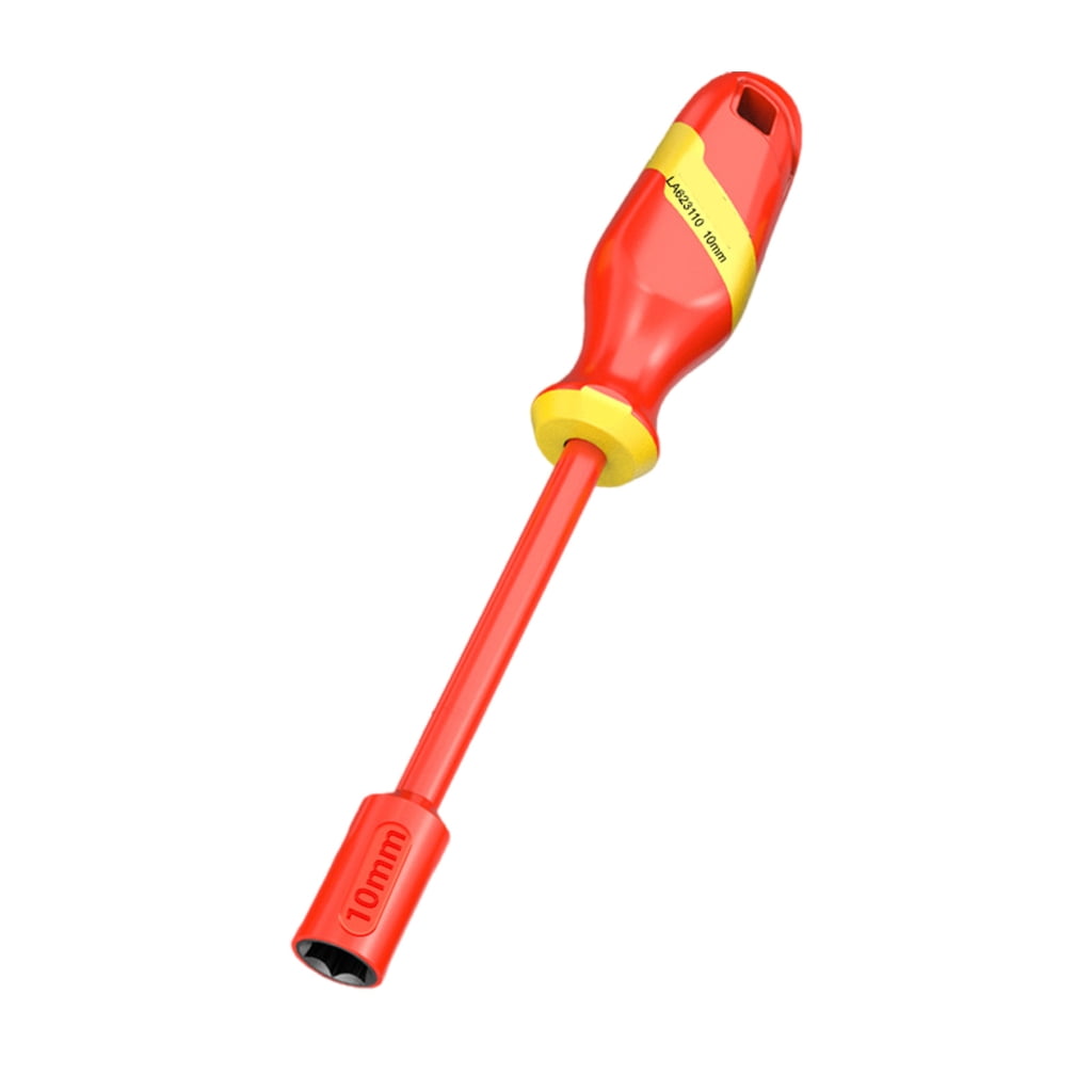 High Voltages Insulated Hex Socket Screwdriver Deep Hole Steel ...