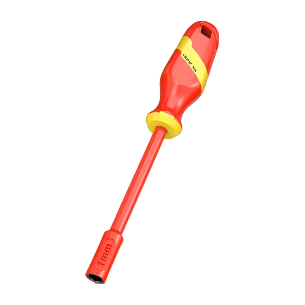 High Voltages Insulated Hex Socket Screwdriver Deep Hole Steel ...