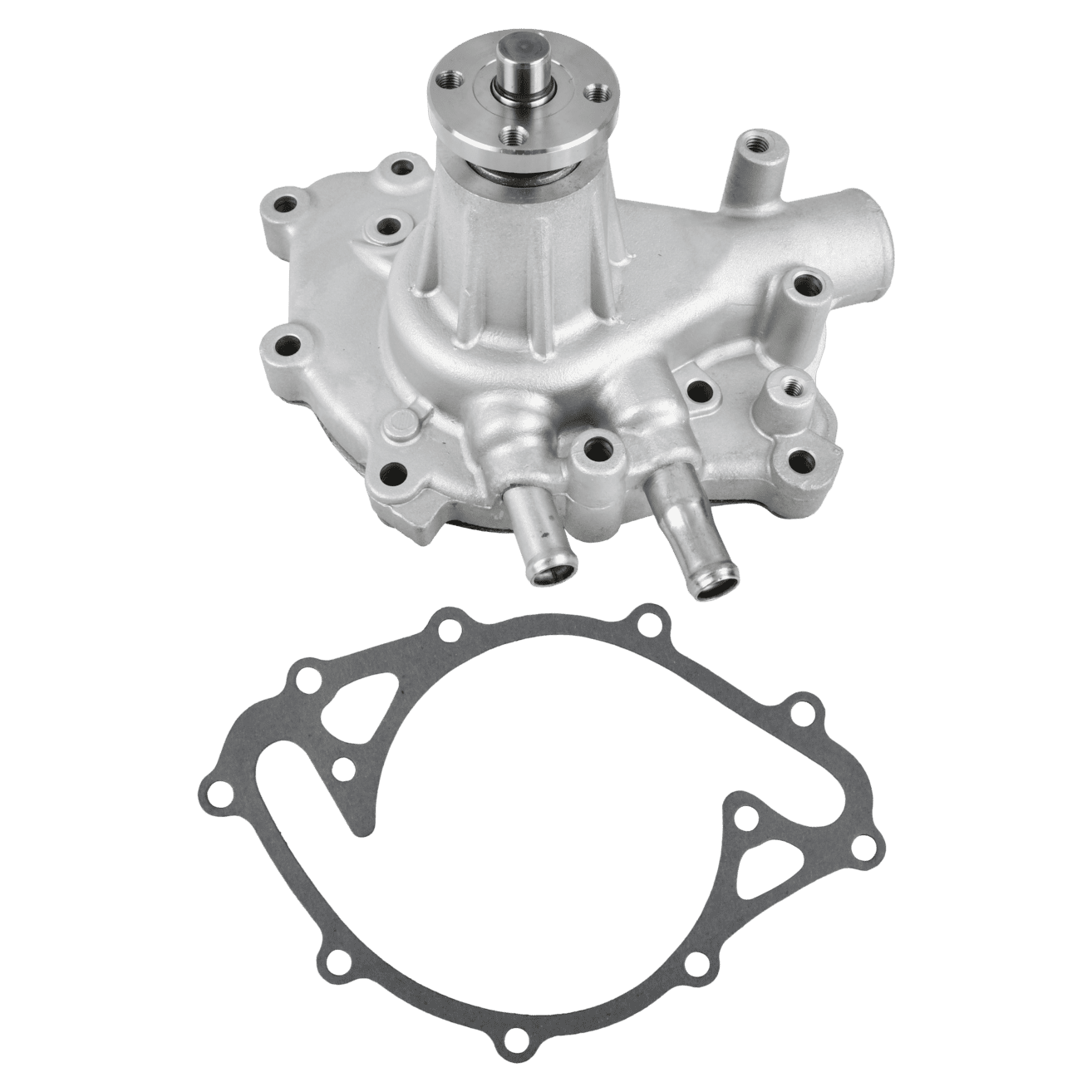 High Volume Aluminum Passenger Side Water Pump for Ford SB 289 302 351 ...