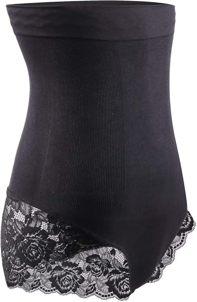 High Waist Lace Seamless Body Shaper Briefs, Tummy Control Panty ...