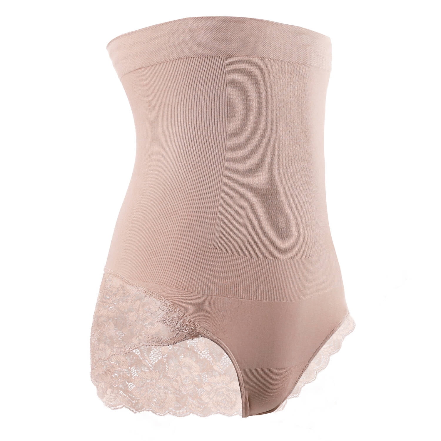 High Waist Lace Seamless Body Shaper Briefs Tummy Control Panty ...