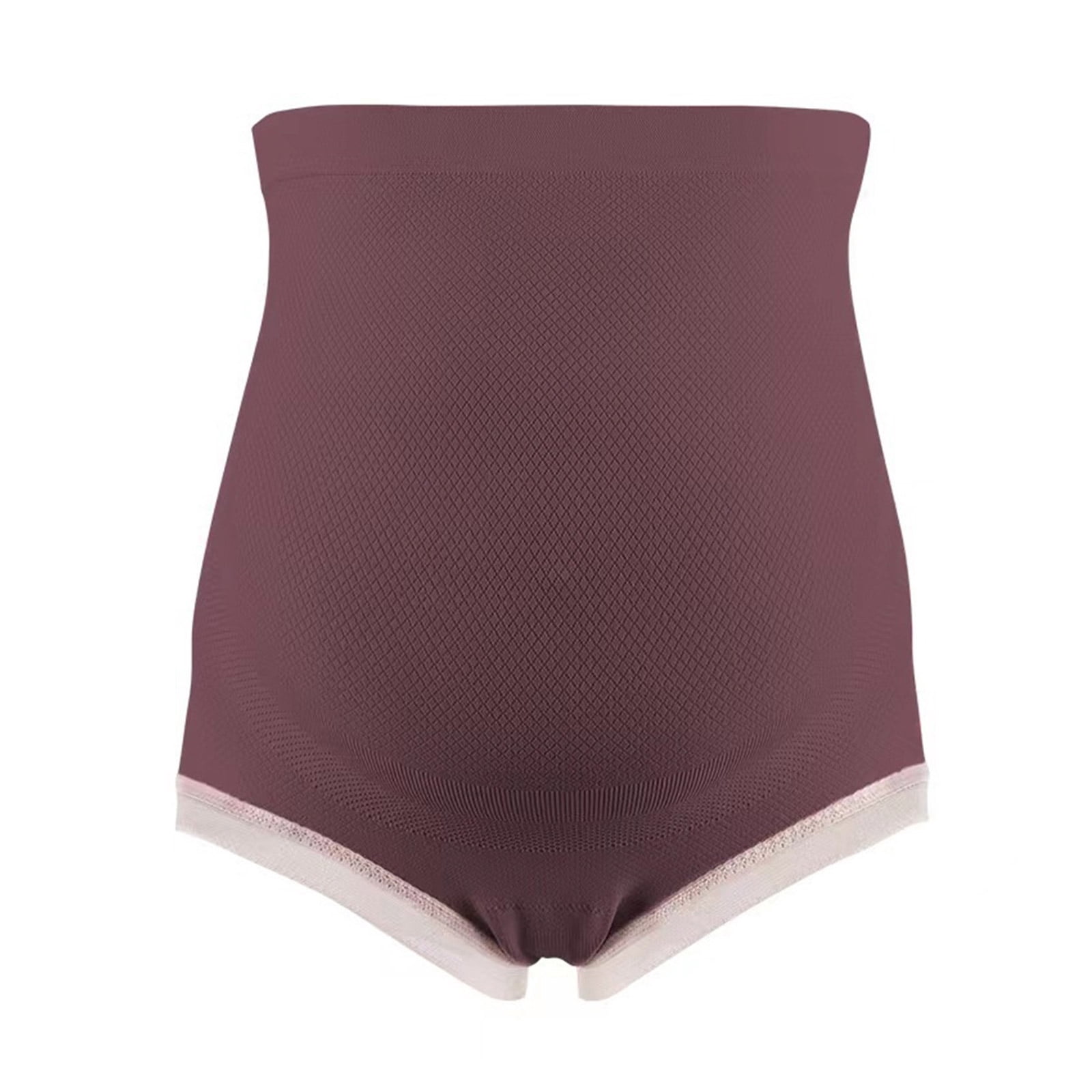 High Waist Maternity Underwear Soft Stretchable Nylon Panties Anti ...