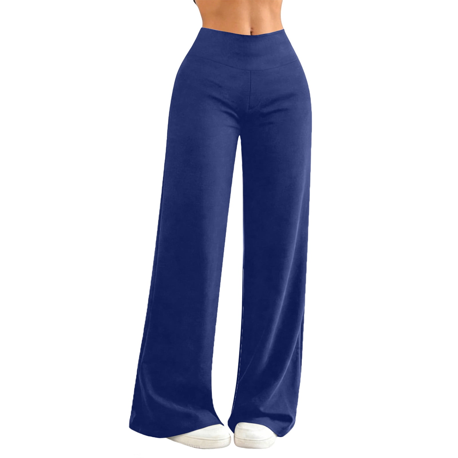 High Waist Wide Leg Pants for Women Loose Fit Trousers Gym Pants ...
