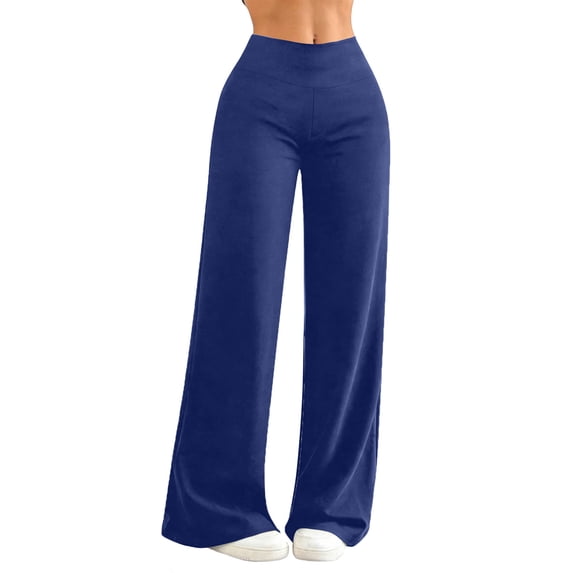 High Waist Wide Leg Pants for Women Loose Fit Trousers Gym Pants ...