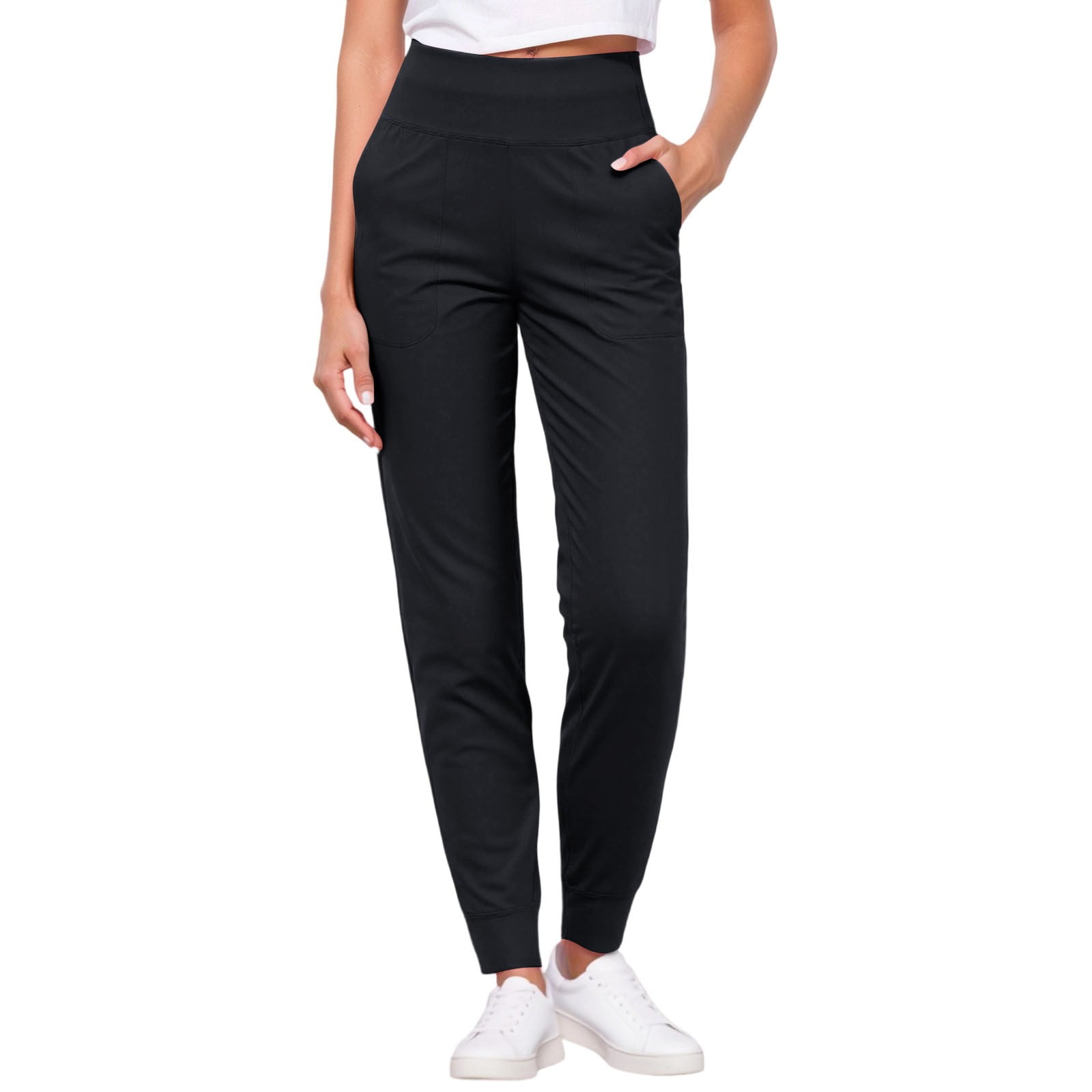 High Waist Yoga Pants for Women with Pockets – Thick Stretch Workout ...