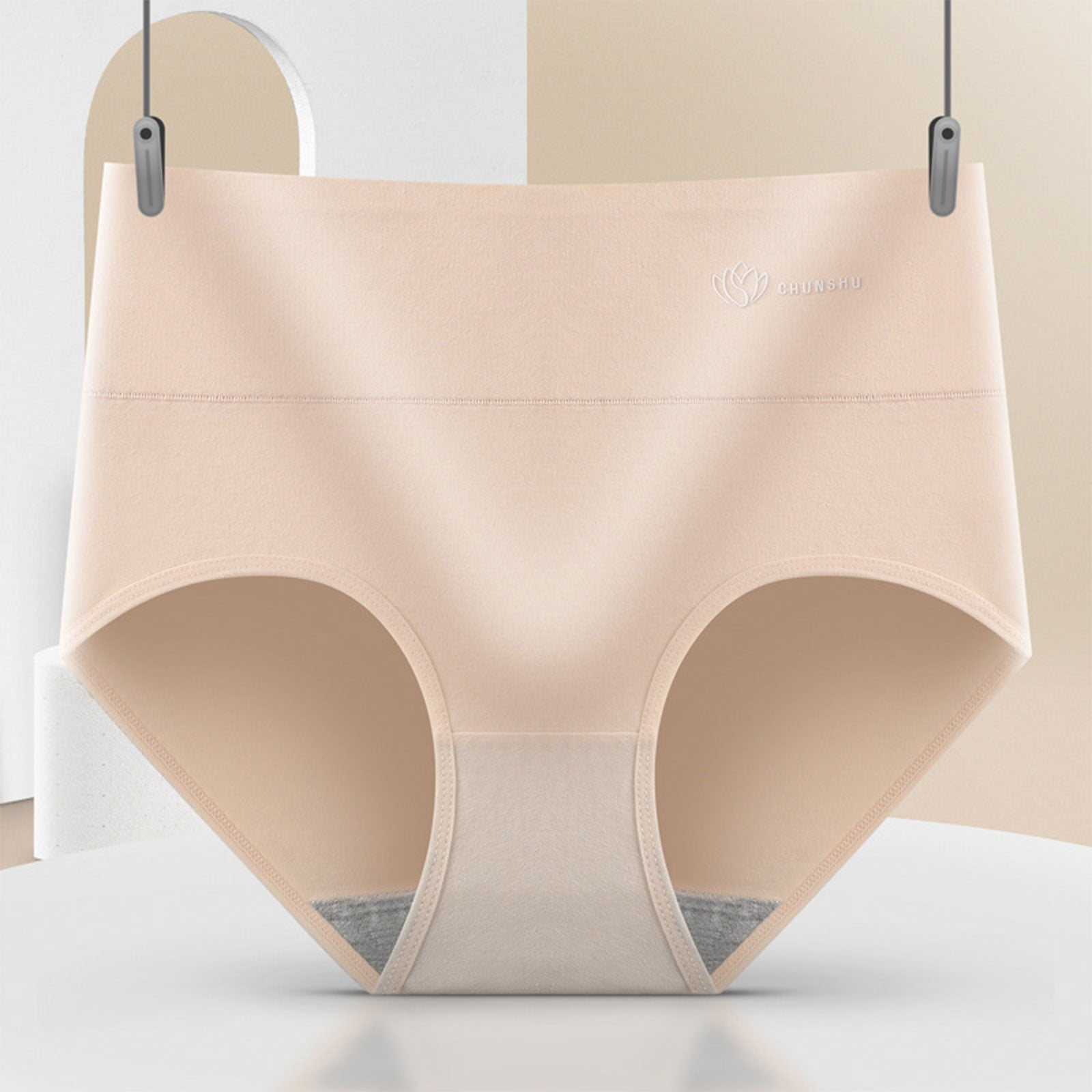 uublik High Waisted Briefs for Women Soft Underwear Super Stretchy ...