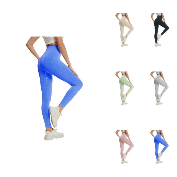 High-Waisted Hollow Mesh Yoga Pants for Women â Seamless, Breathable ...