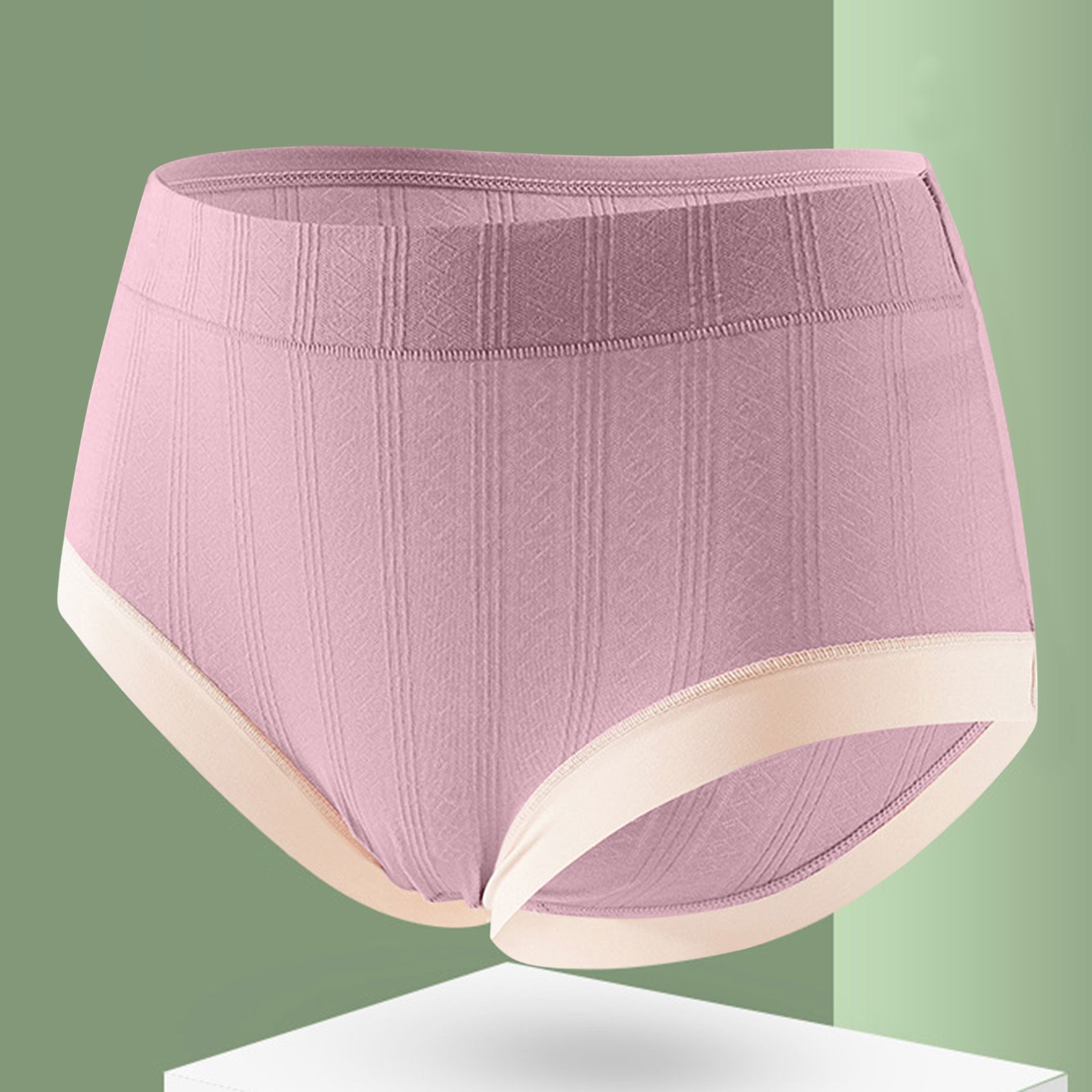 High Waisted Panties for Women Tummy Control Moisture Wicking Ladies ...