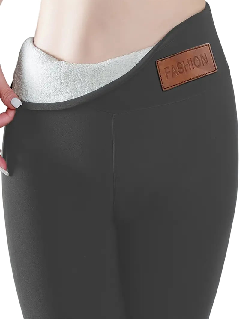 High Waisted Thicken Leggings for Women - No See Through Tummy Control ...