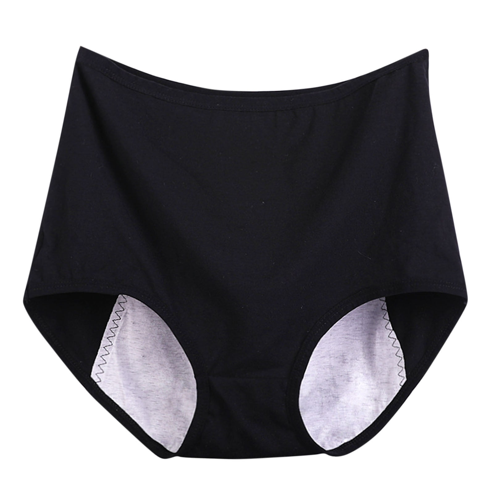 High Waisted Underwear for Women Plus Size Cotton Slight Panties ...