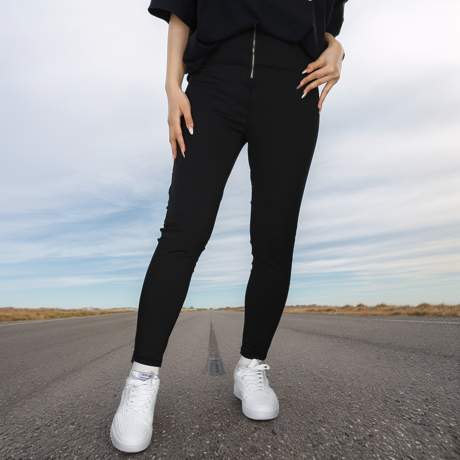 High Waisted Women's Peach Lift Yoga Pants Stretchy Tight Fit Workout ...