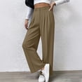 High Waisted Work Pants for Women Wide Leg Dressy Pants Business Casual ...
