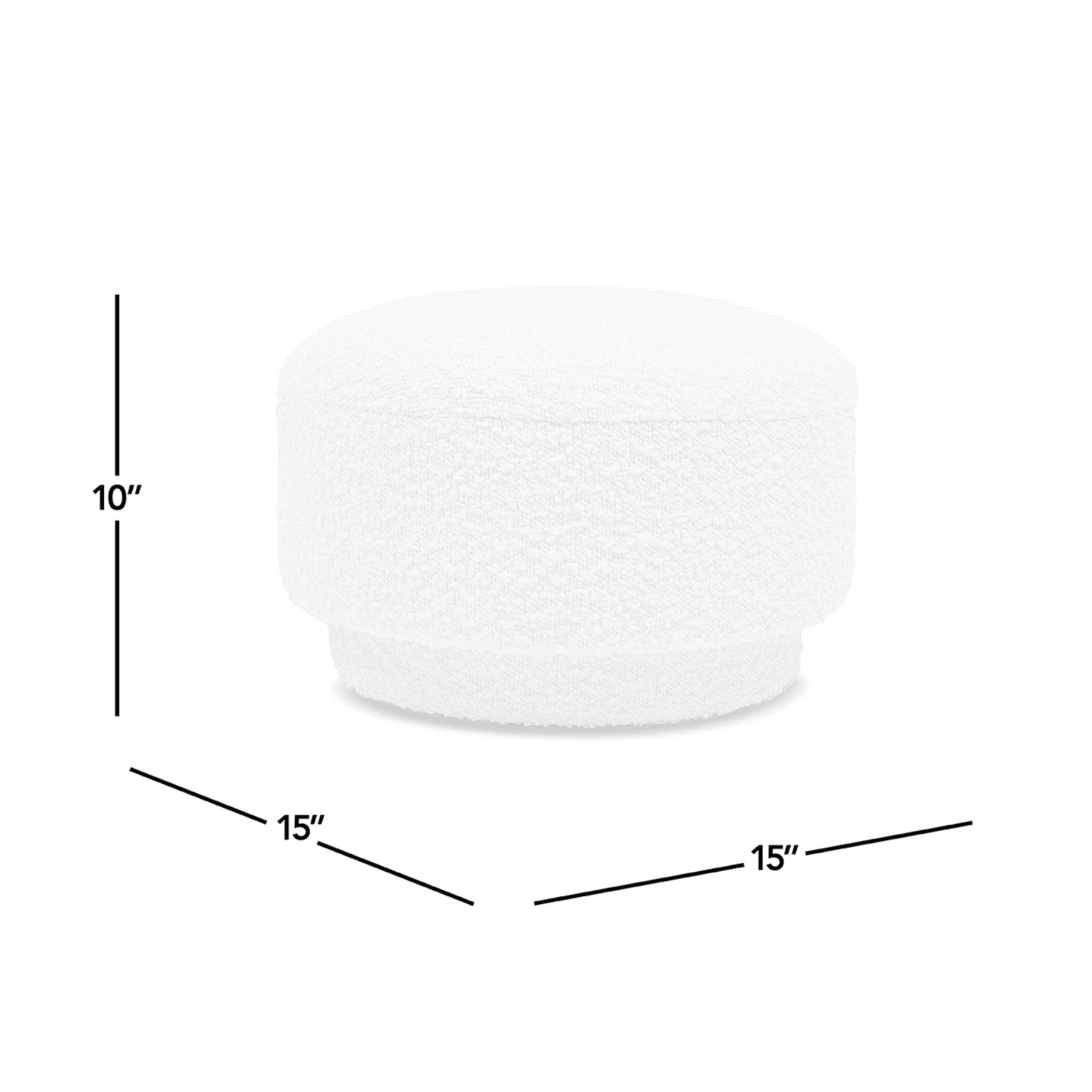 High Weight Capacity & Round Structure - Reliable Footrest for Adults ...