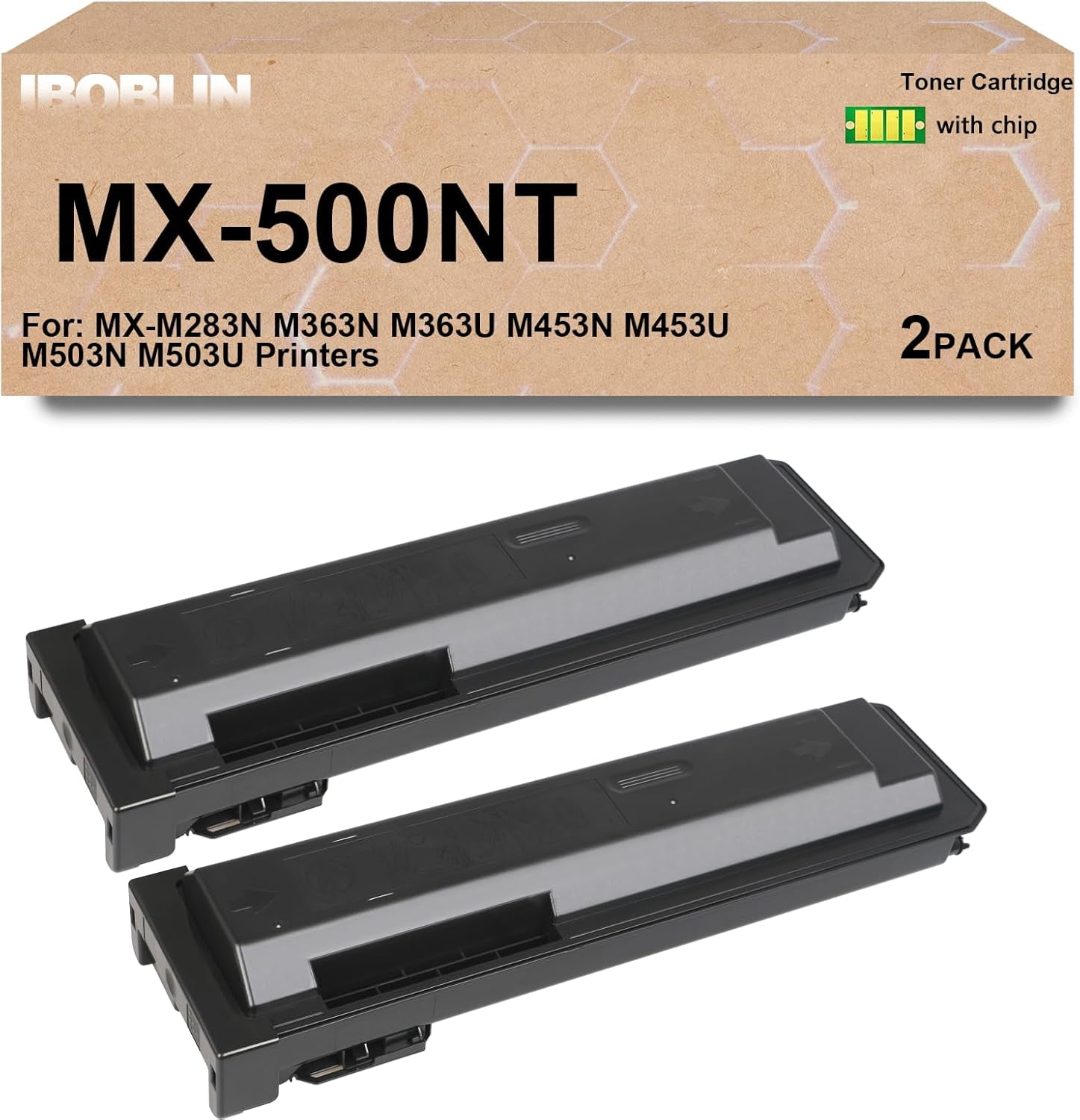 High Yield MX-500NT Black Toner Cartridge Compatible with Sharp MX ...