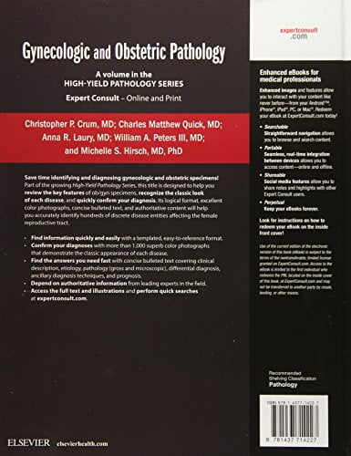 Pre-Owned Gynecologic and Obstetric Pathology: A Volume in the High Yield Pathology Series ...