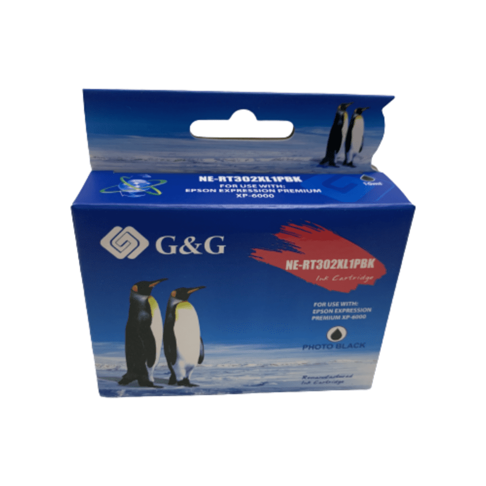 Generic Brand High-Yield Photo-Black Ink Cartridge for Epson 302XL ...