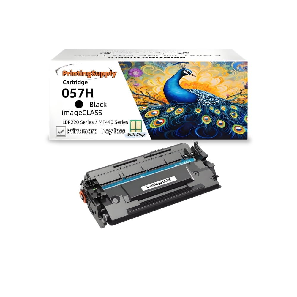 High-Yield Toner for Canon 057H 057 - Fits LBP-200 LBP-226dw 227dw ...