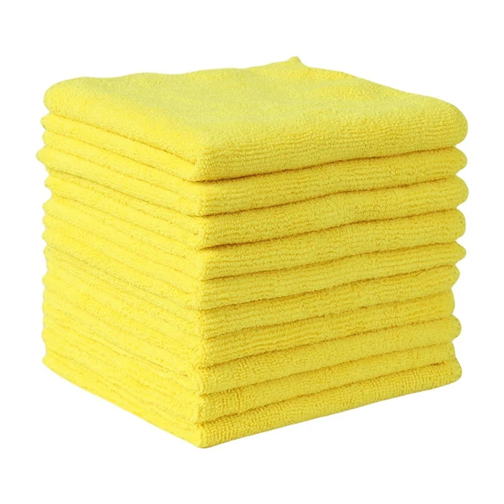 High absorption Multipurpose Microfiber Cleaning Cloths 1/10 Kit car ...