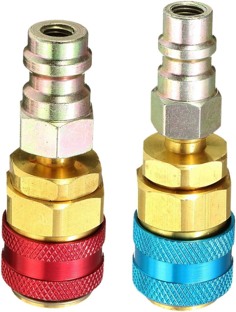 High and Low Side Extension R134A Freon Quick Coupling Automotive Air ...