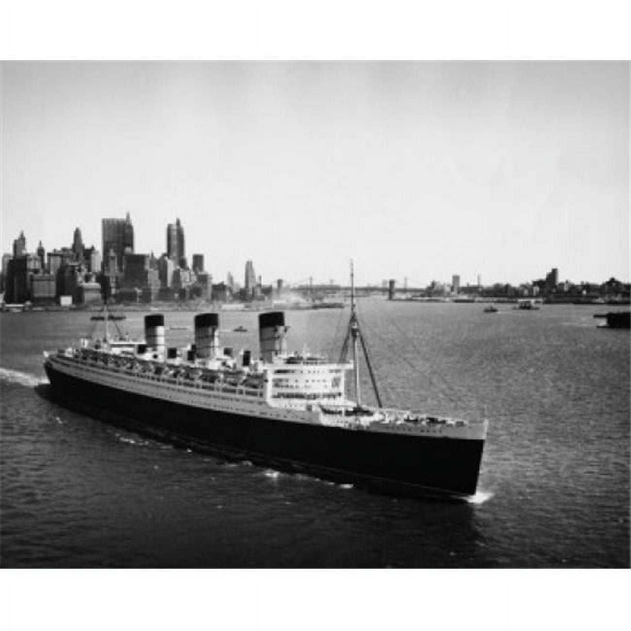 Superstock SAL25524818 High Angle View of A Cruise Ship in The Sea Ss ...