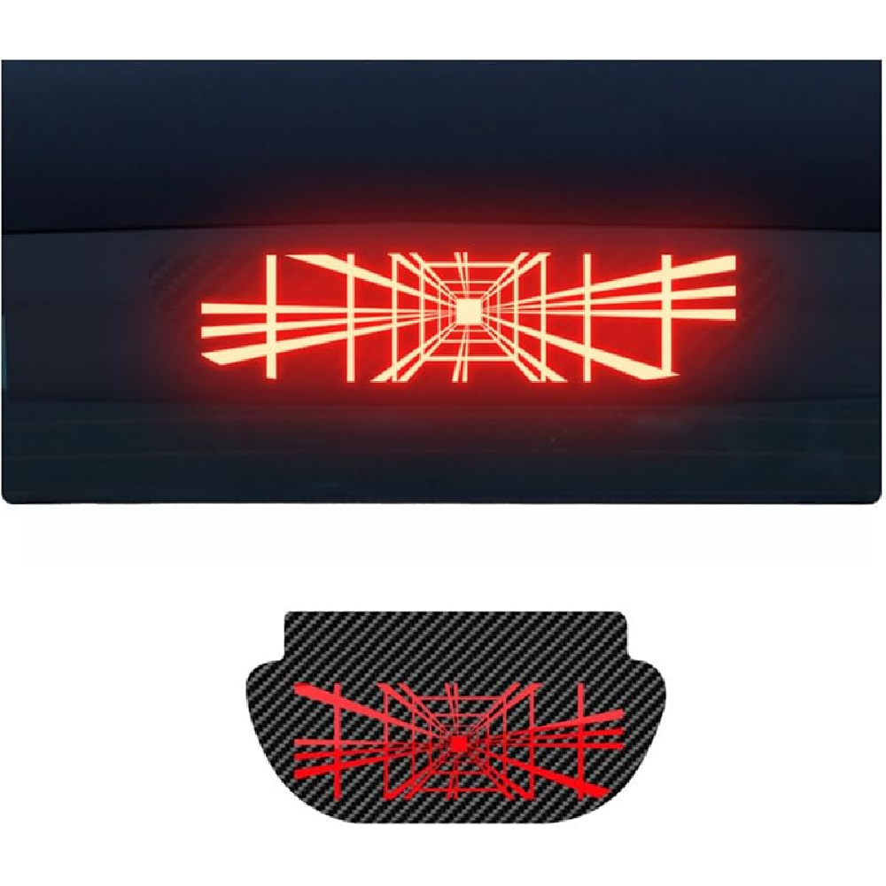 High brake light sticker for Model Y, car high brake light projection ...