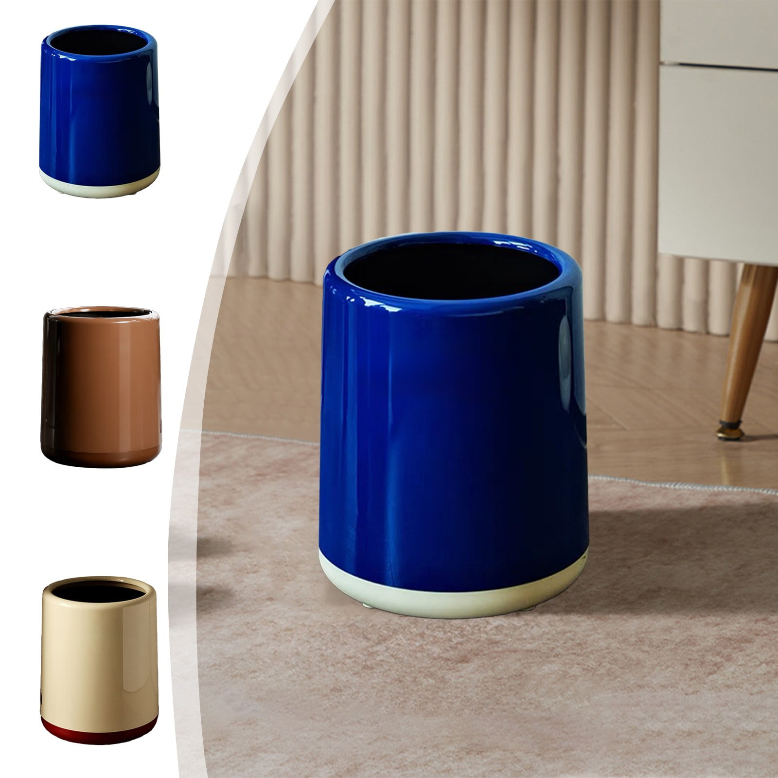 High-capacity Dual-layer Household Trash Can, Large Living Room Kitchen ...