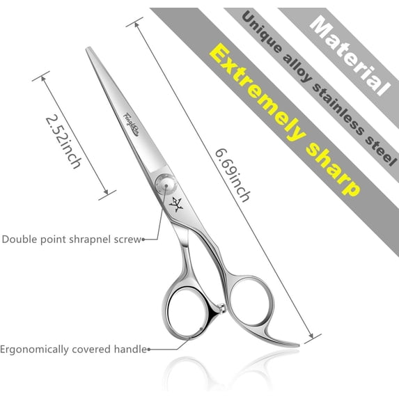 High-end Professional Extremely Very Barber Hair Cutting Scissors ...