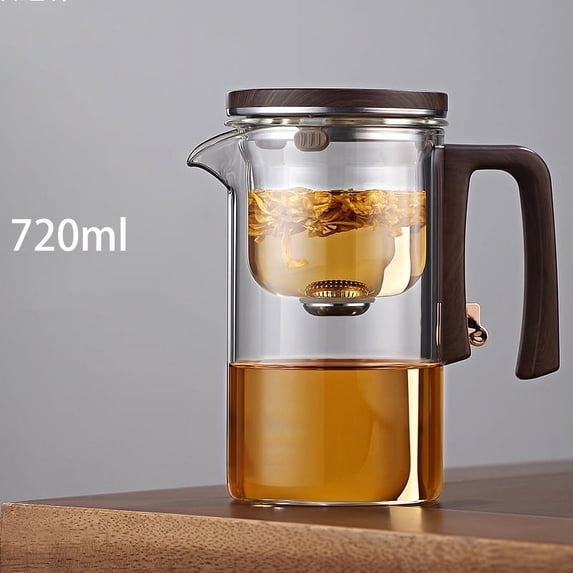 High-grade Glass Teapot Kettle Infuser 520-800ml Tea pot Water ...
