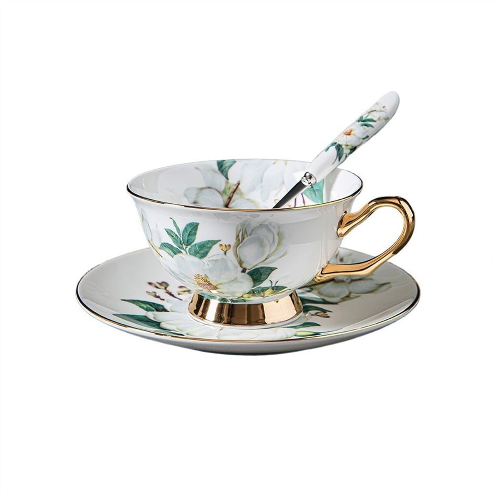 High-grade Set Of Household Ceramic English Tea Cup Set Vintage Bone ...