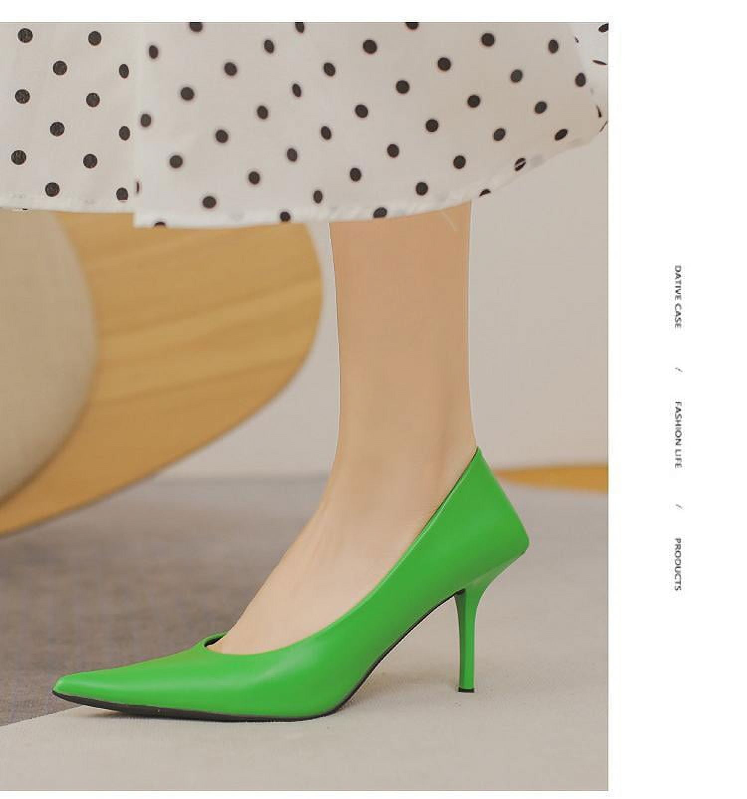 High heel shoes women's thin heel pointed High Heel Sneakers for Women ...