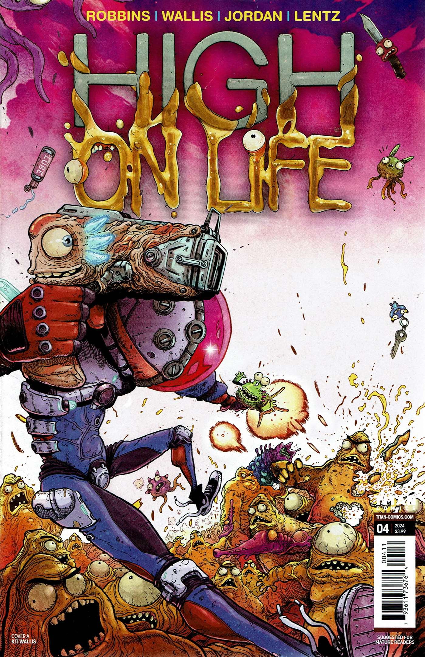 High on Life #4A VF ; Titan Comic Book - Walmart.com