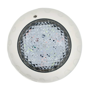 Poolexa 10 Inch Large LED MultiColor Inground Pool Light with 50 Foot ...